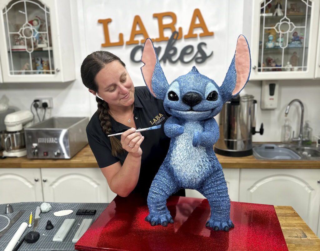 Baker’s life-size Stitch cake to celebrate Disney film release