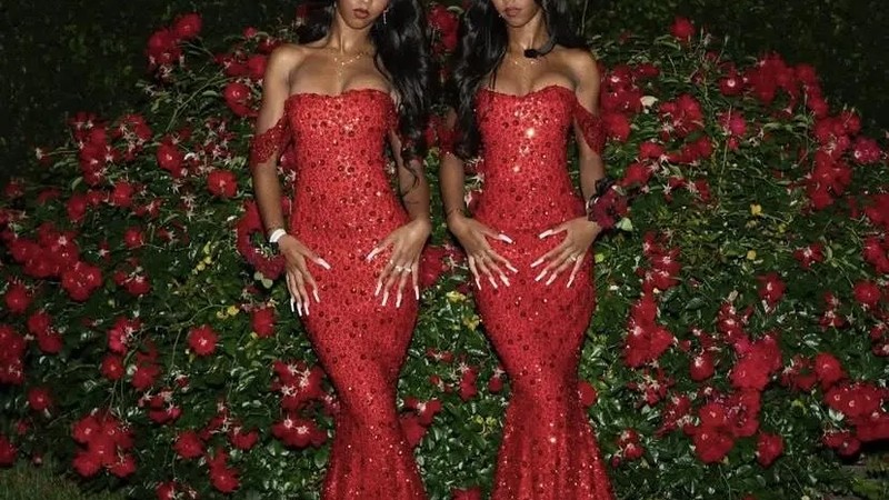 Prom night glam: Jessie and D’Lila Combs dazzle in red as Diddy’s trial ...