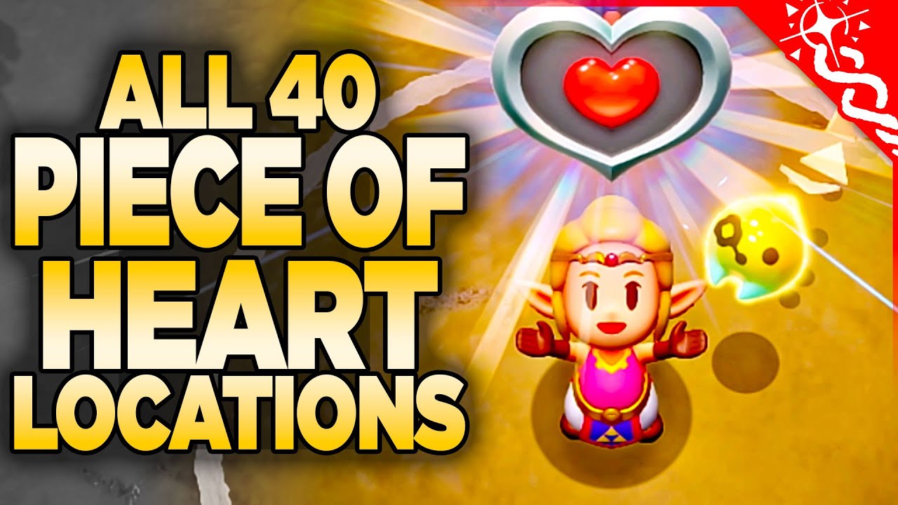 Collect all 40 Piece of Heart locations in Zelda Echoes of Wisdom