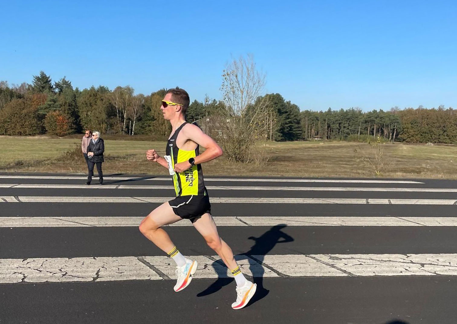 Bart Lemmen blijkt een zeer verdienstelijk hardloper