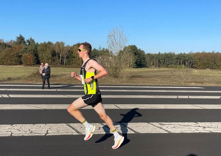 Bart Lemmen blijkt een zeer verdienstelijk hardloper