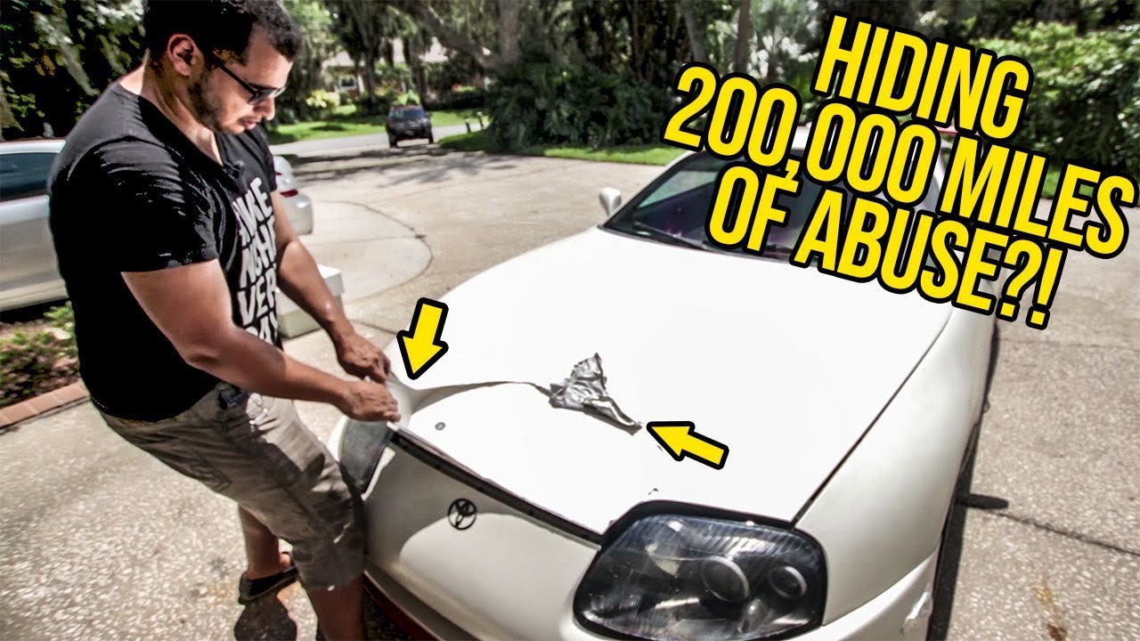 What’s Hiding Under My Cheap Supra’s Ugly Vinyl Wrap?