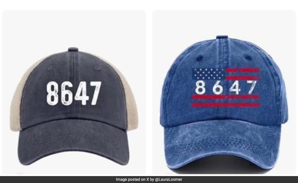"Assassination Gear": Trump Ally Hits Out At Amazon For Selling '8647' Caps
