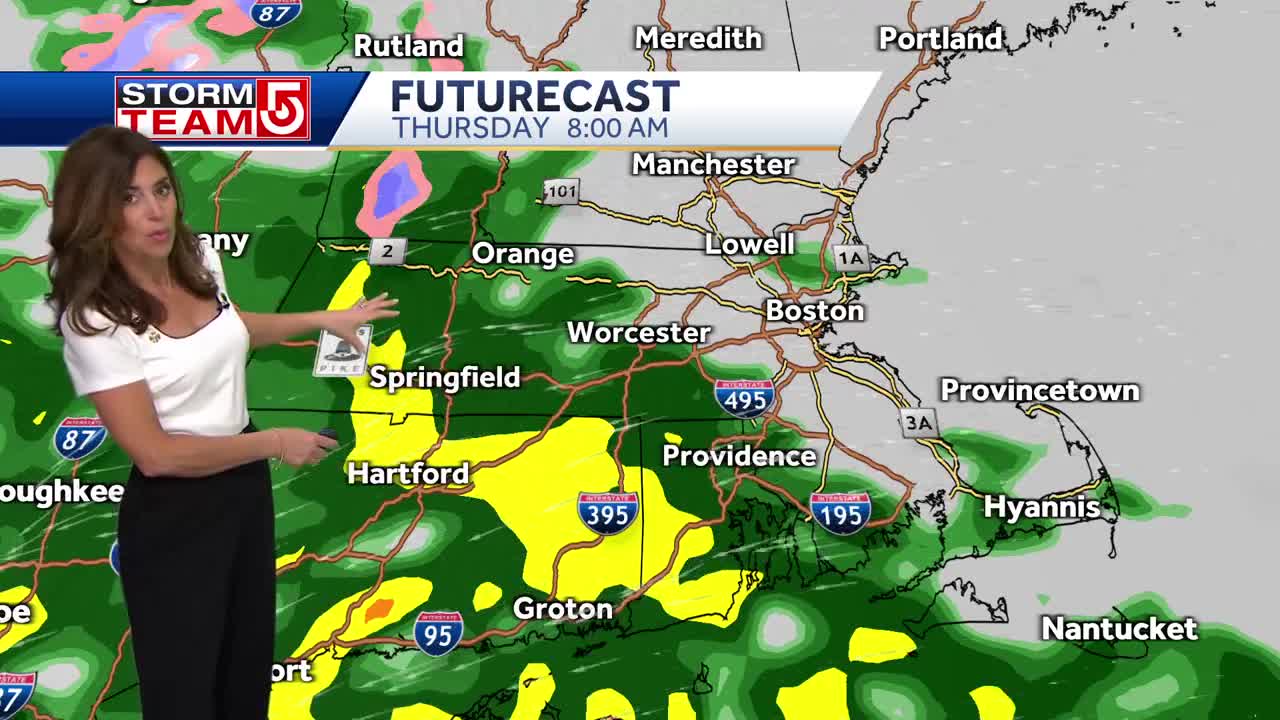 Video: Cold, heavy windswept rain in forecast