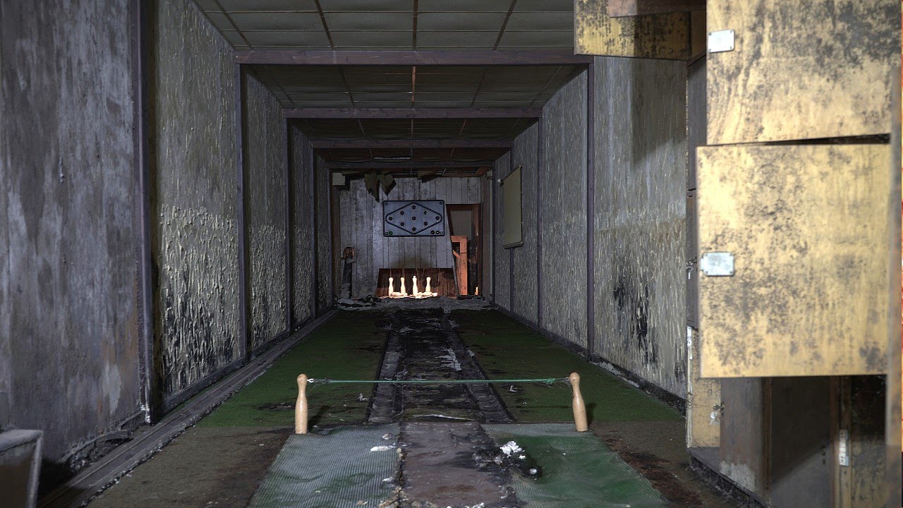 Abandoned German Restaurant Has a Hidden Bowling Alley Below
