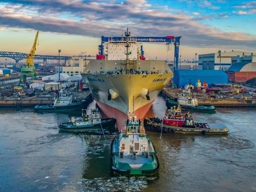 Hanwha to invest $72M in Philly Shipyard to build LNG carriers