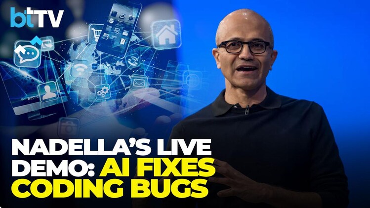 Microsoft Launches GitHub AI Agent That Codes & Fixes Bugs, Satya Nadella Demos Live Bug Fixes