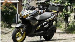 Tampilan Aerox 155 Modifan Siap Di Bawa Touring Yang Banyak Di Gemari ...