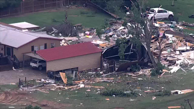 Tornado damage closes Gordon ISD for the week, Santo ISD reopens Tuesday