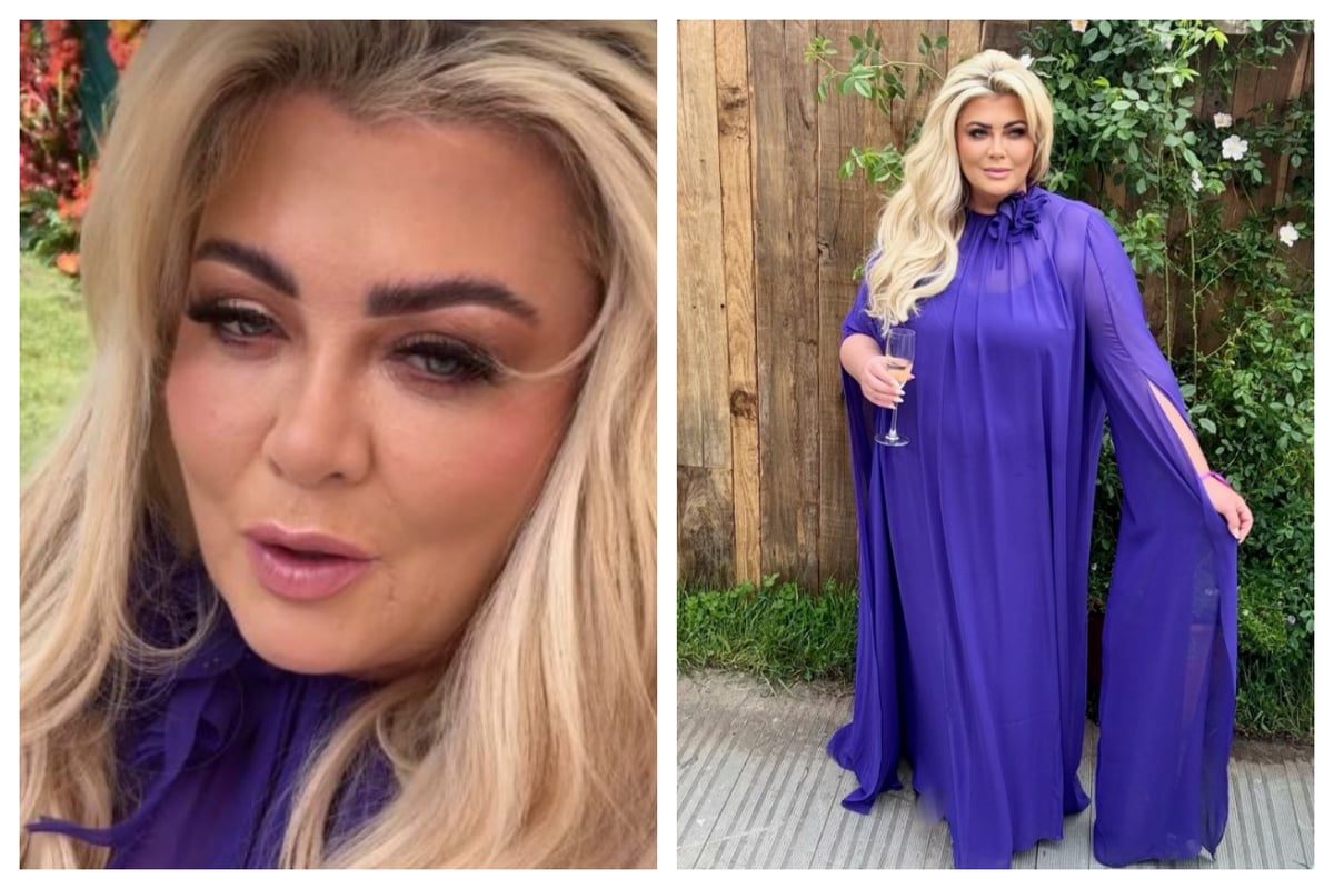Gemma Collins unveils two-stone weight loss at Chelsea Flower Show ...