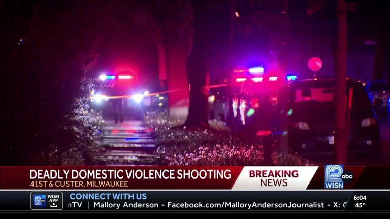 One dead, one hospitalized after domestic violence shooting in Milwaukee