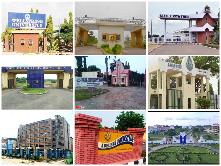 10 cheapest private universities in Nigeria
