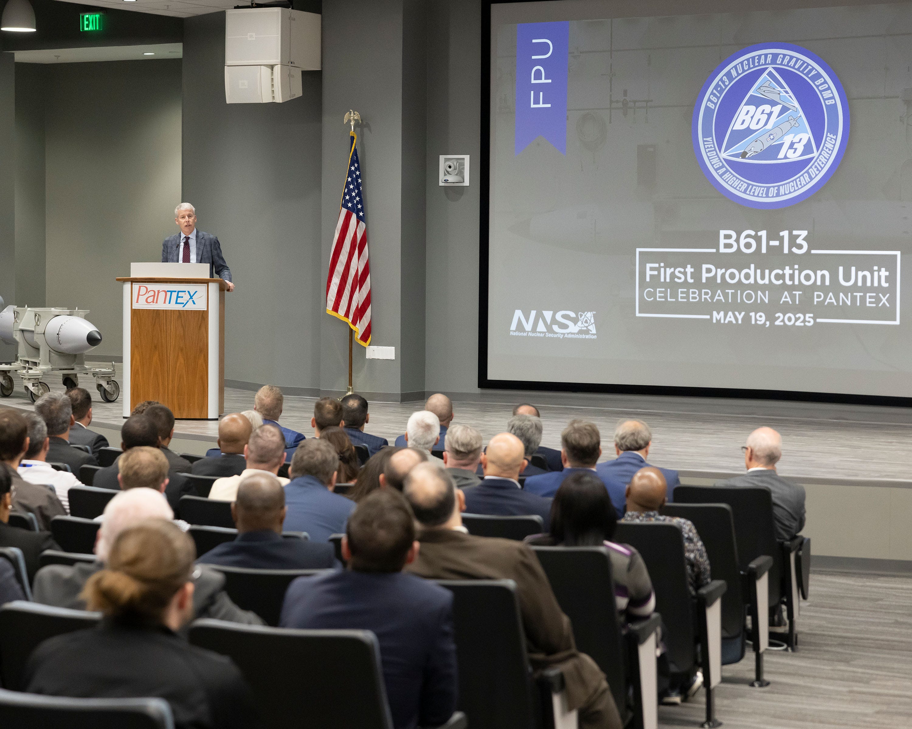 Pantex completes first B61-13 nuclear bomb unit after B61-12 finale