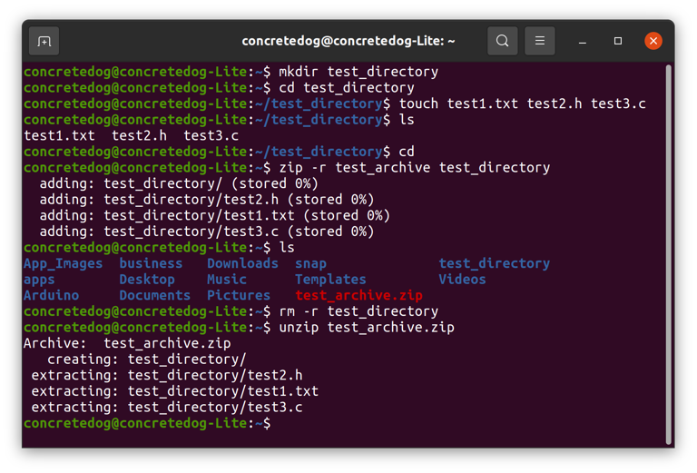 How To Zip Files in the Linux Terminal