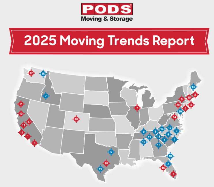 San Diego among top locations people are leaving: PODS
