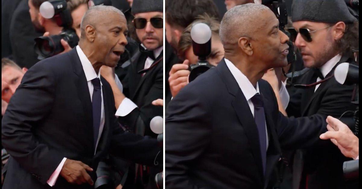 What Heated Denzel Washington Yelled at Pushy Photographer During ...