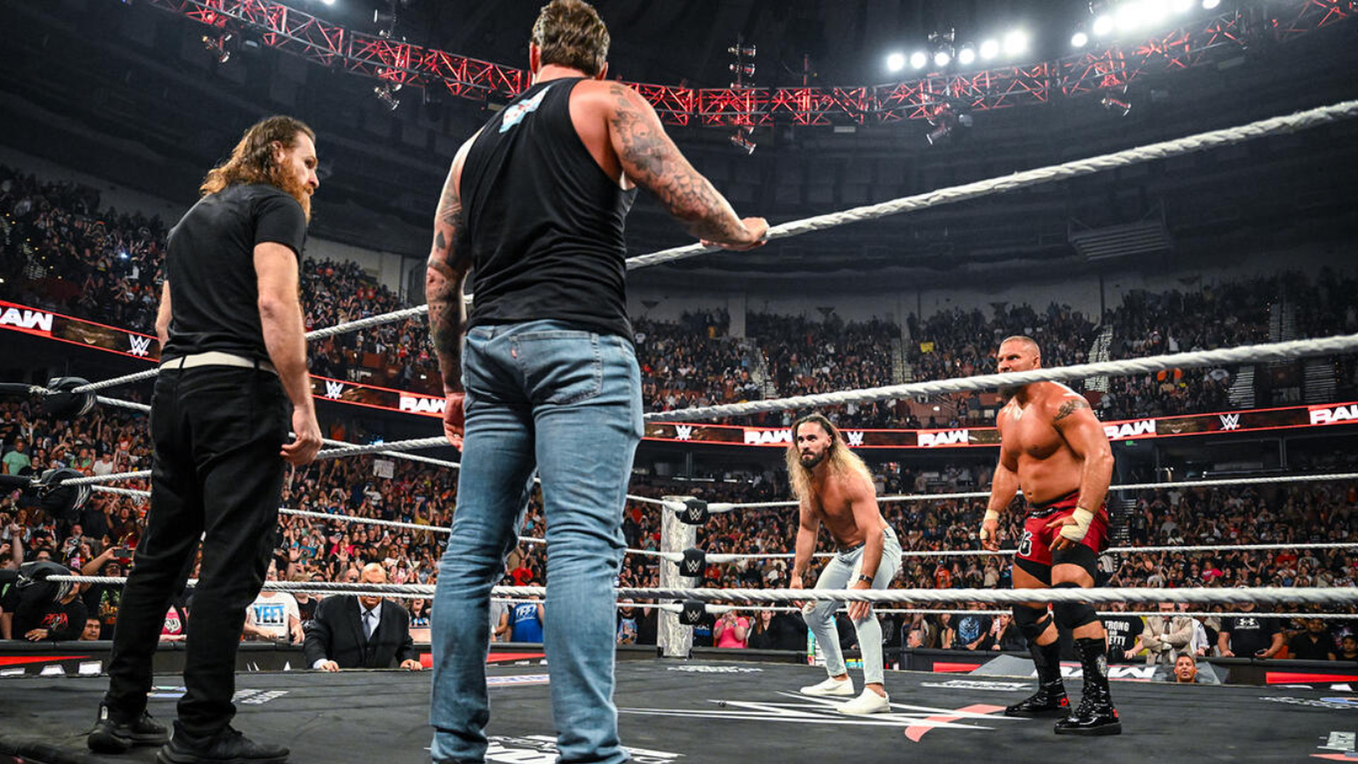 Seth Rollins & Bron Breakker don’t back down on Raw, and that’s a problem