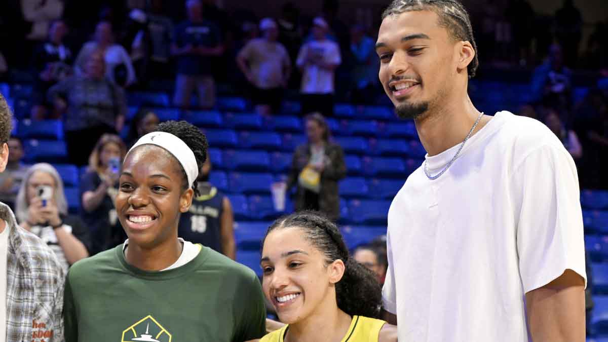 Victor Wembanyama shares wholesome connection with French WNBA stars