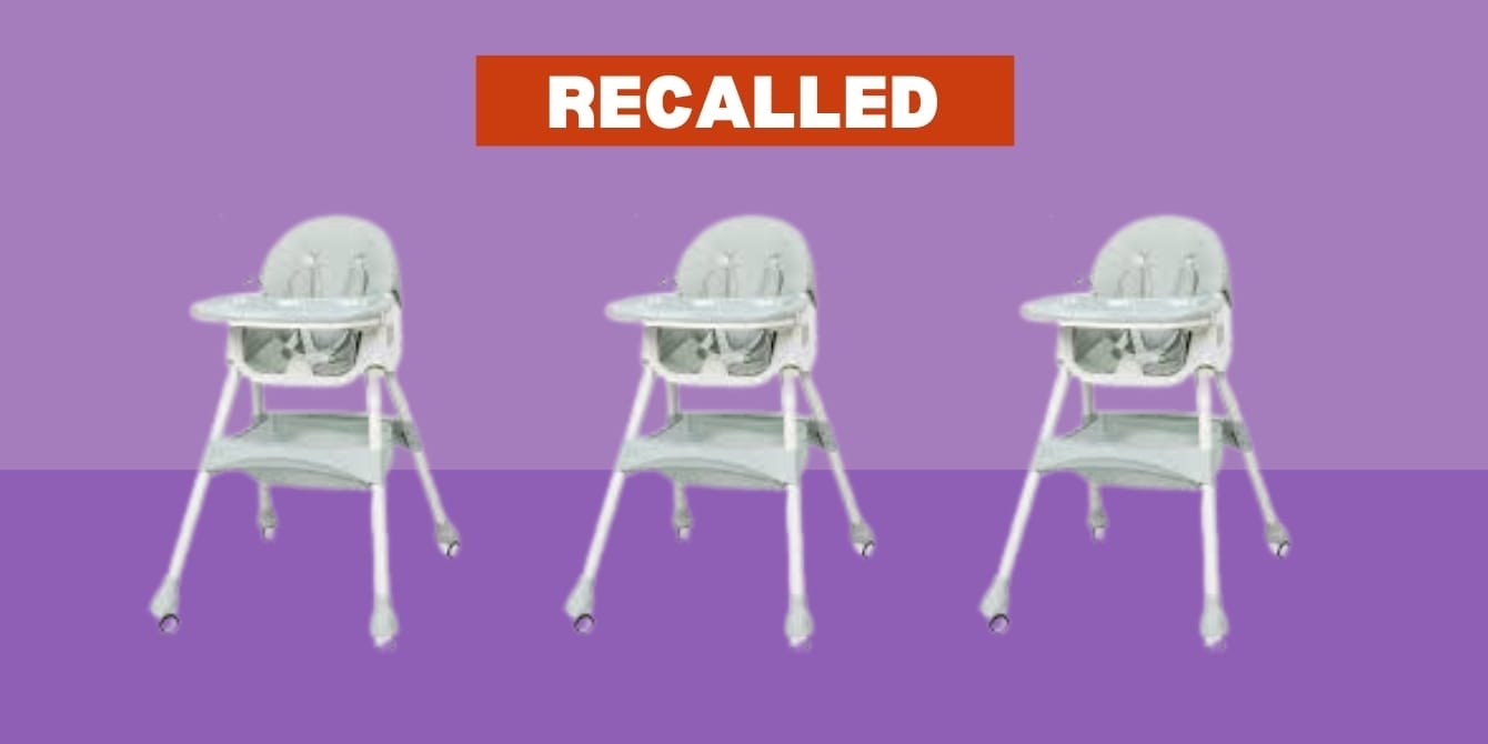 Important safety alert: Boyro Baby High Chairs recalled due to fall and ...