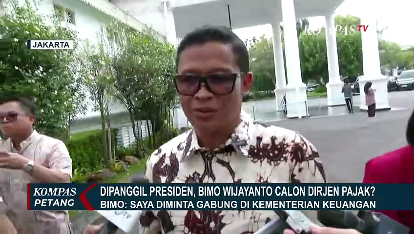Dipanggil Presiden Prabowo, Bimo Wijayanto akan Duduki Jabatan Dirjen Pajak?