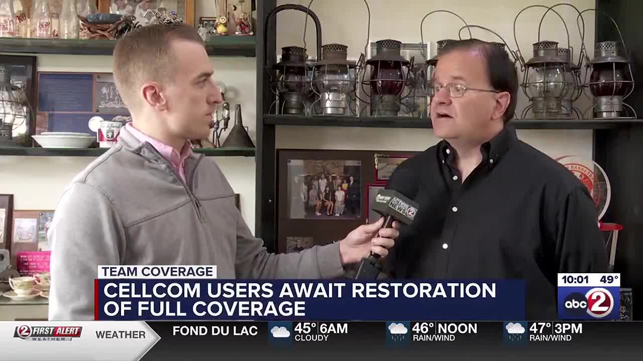 Cellcom users await restoration of full coverage