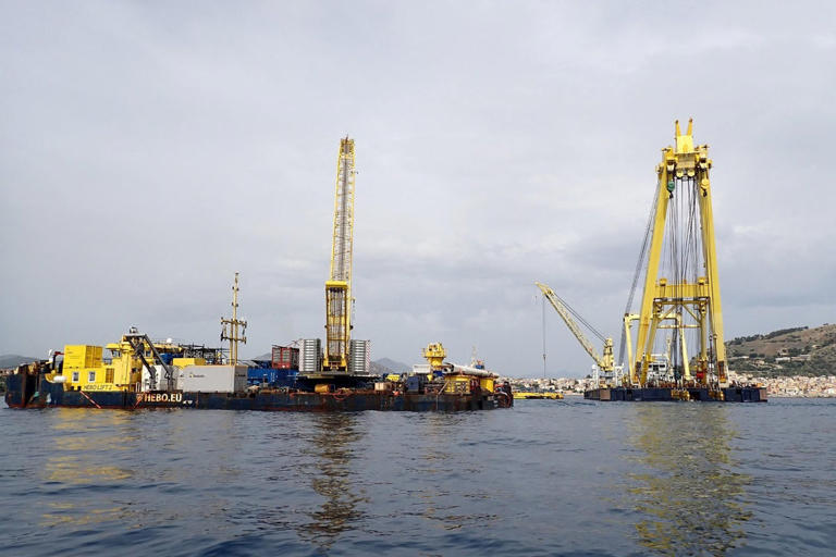 First pieces of Mike Lynch’s sunken superyacht brought to surface