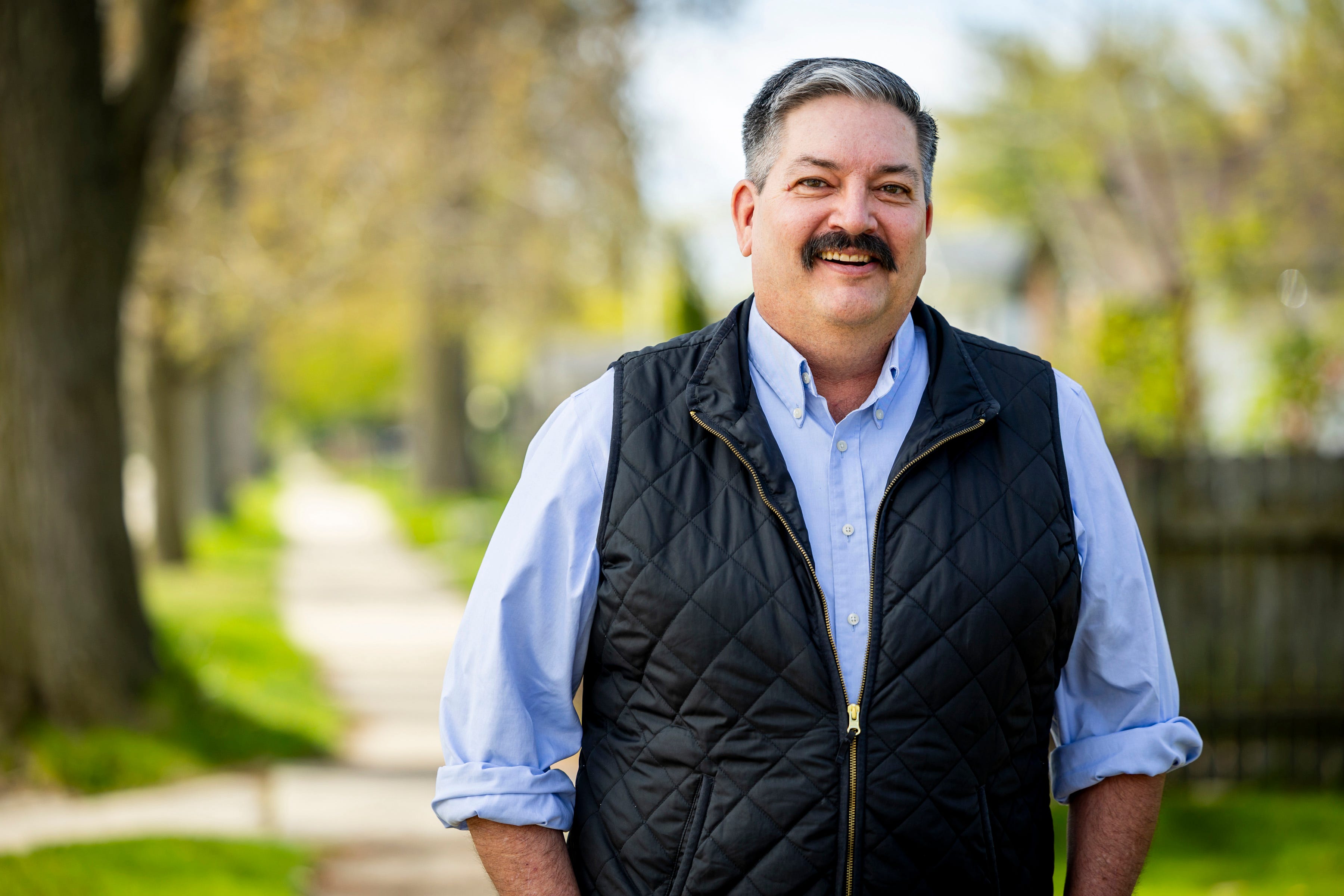 Democrat Randy Bryce, known as 'Iron Stache,' is launching a challenge ...