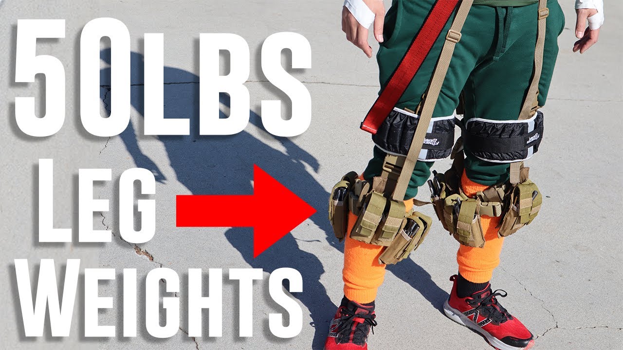 Two Weeks with Rock Lee’s Leg Weights – Speed Challenge!