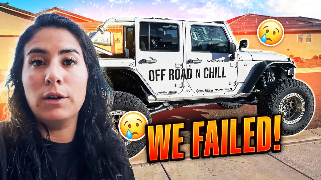 We FAILED! Our Jeep Wrangler JKU build didn’t go as planned!