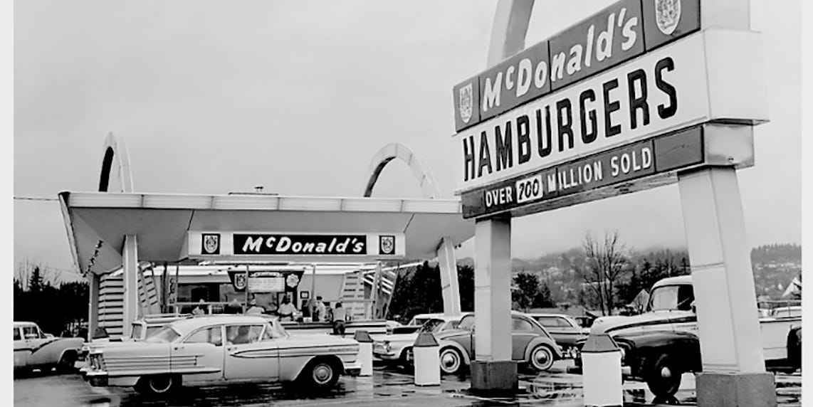This Is What McDonald's Looked Like The Year You Were Born