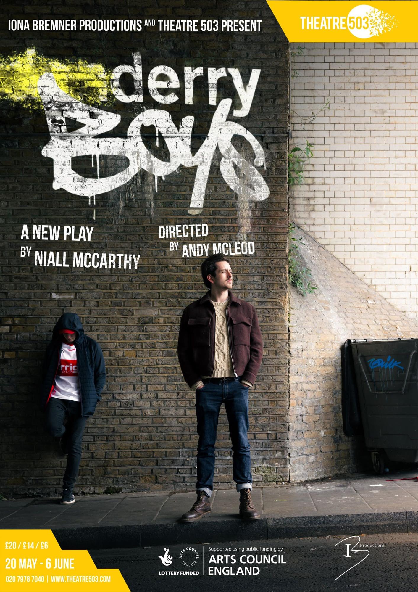 Latest play to hit London stage is called 'Derry Boys'