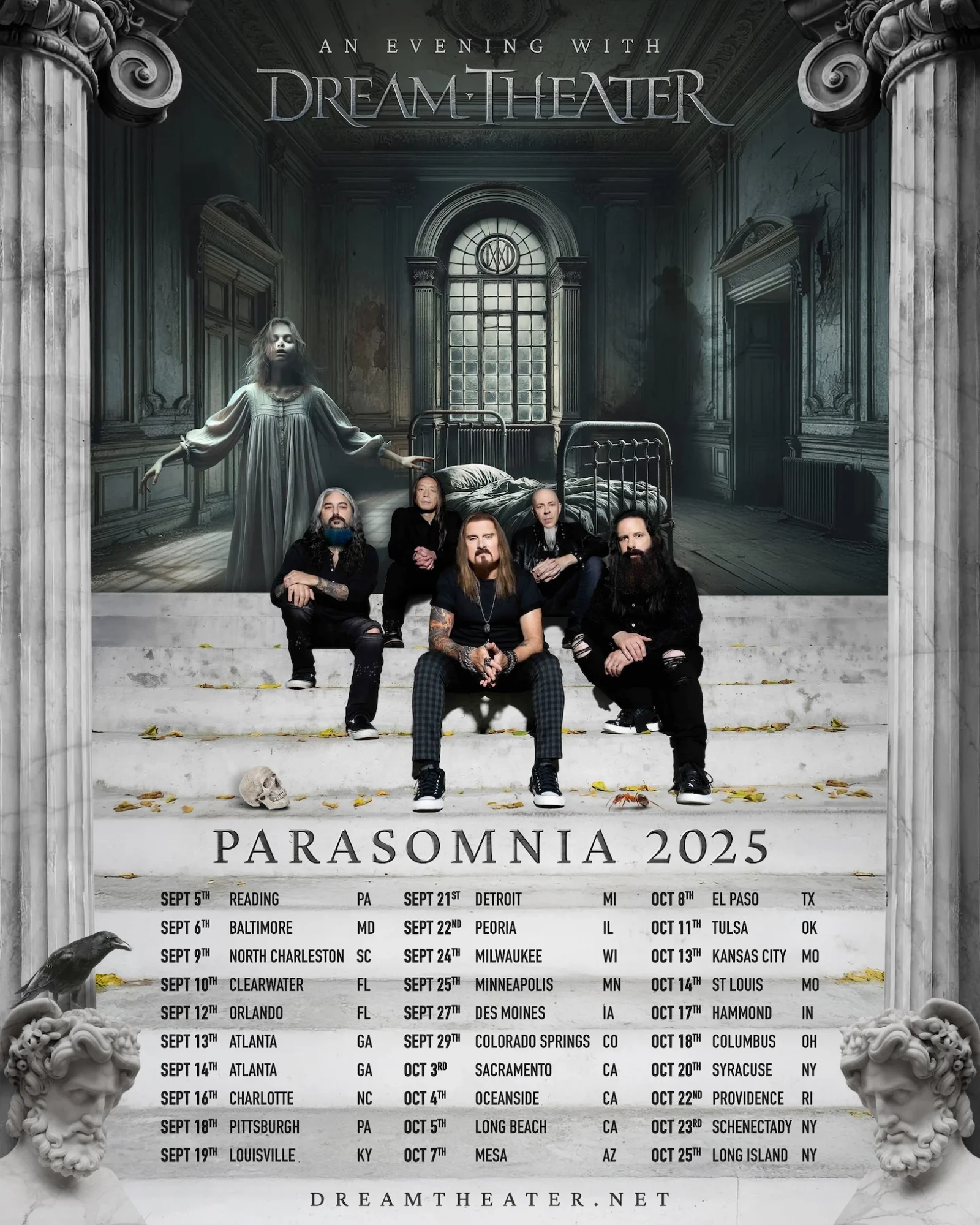 Dream Theater Announce Fall 2025 U.S. Tour Dates Playing ‘Parasomnia ...