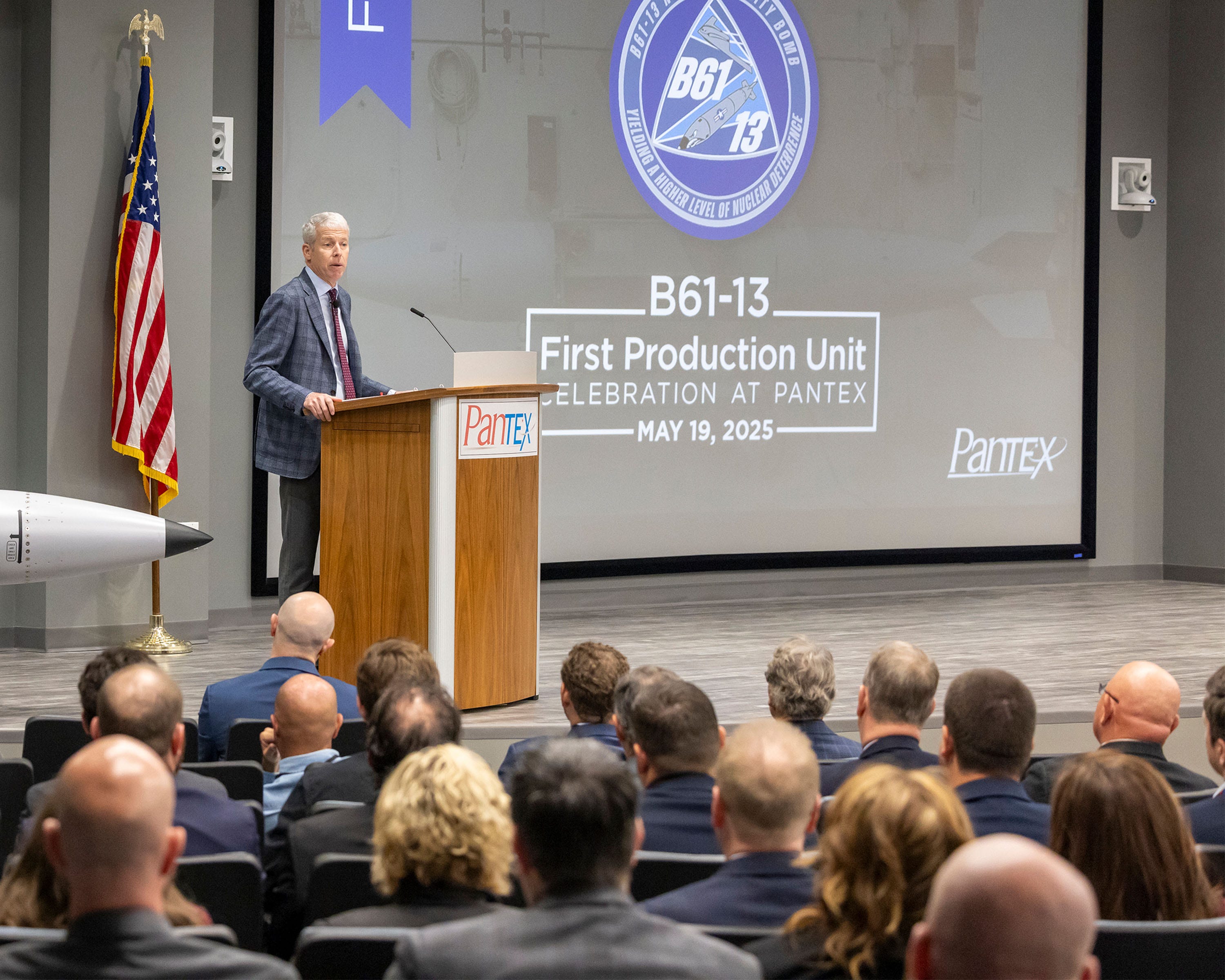 Pantex completes first B61-13 nuclear bomb unit after B61-12 finale