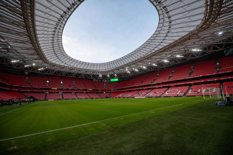 How are host stadiums for European finals chosen?