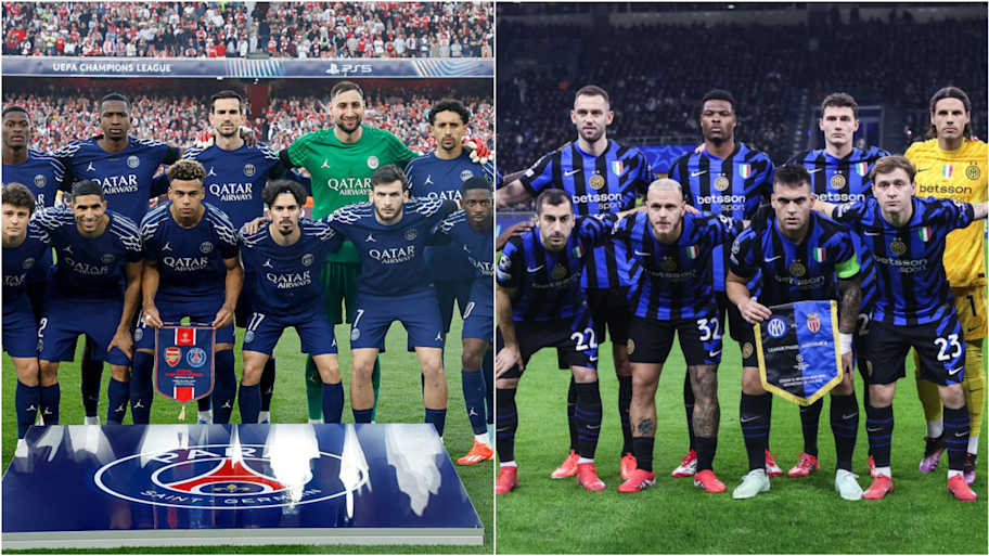 PSG vs Inter - Champions League final: Predicted lineups