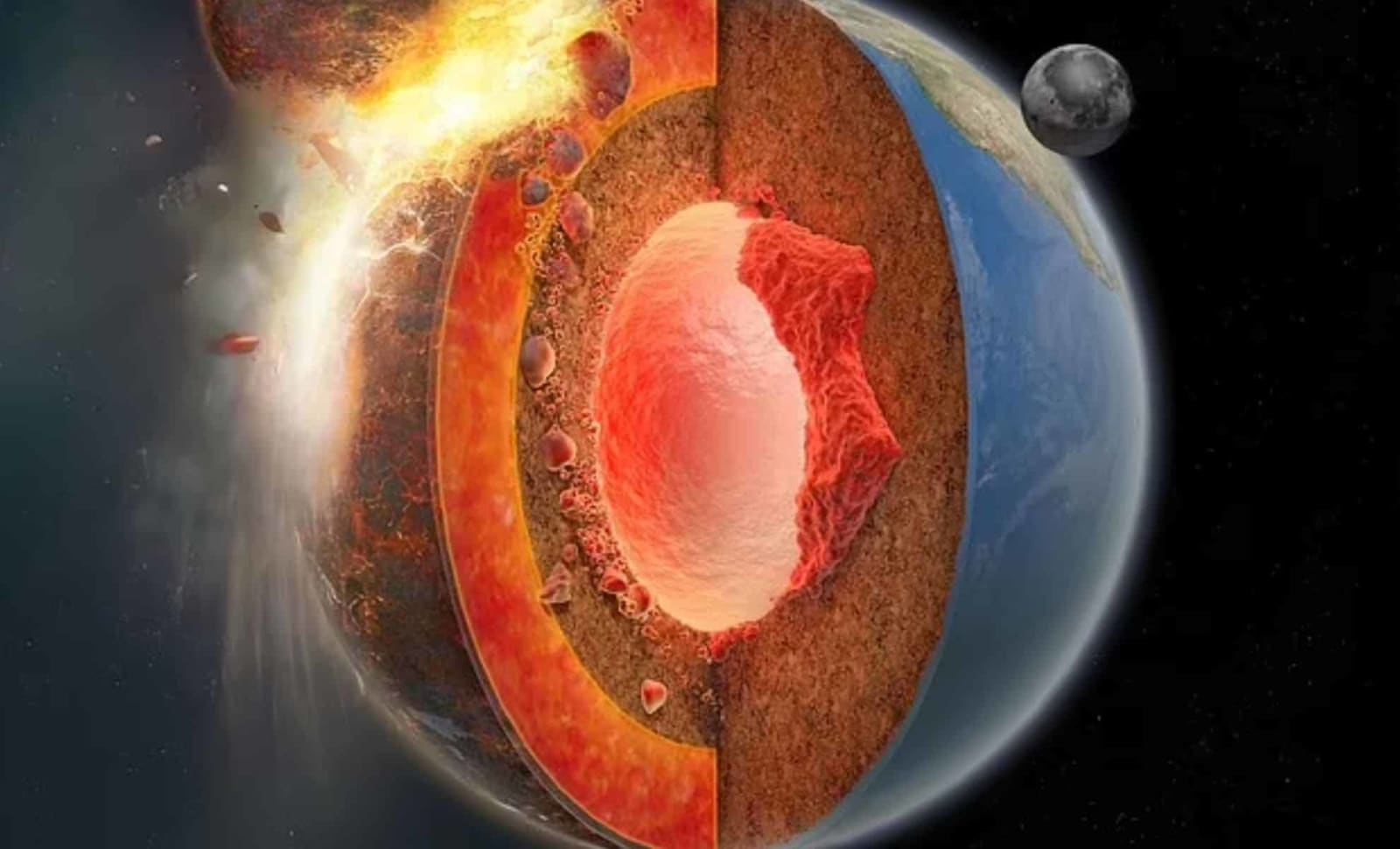 Scientists Discovered a Lost Planet Hidden Deep Inside Earth’s Mantle