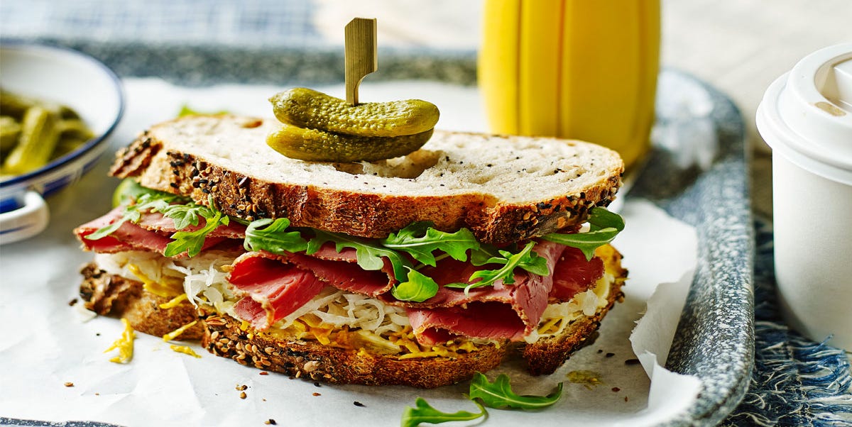 Deli-style pastrami sandwich recipe