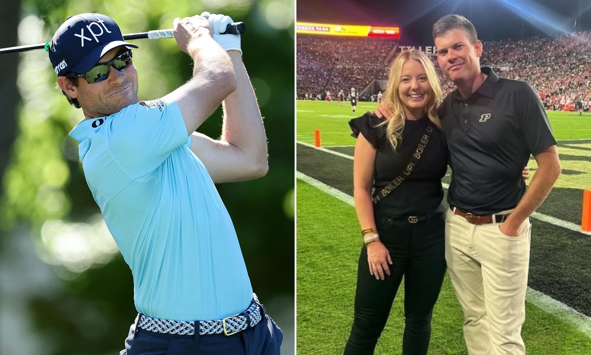 Wife of golf star Adam Schenk brings husband back down to earth after ...
