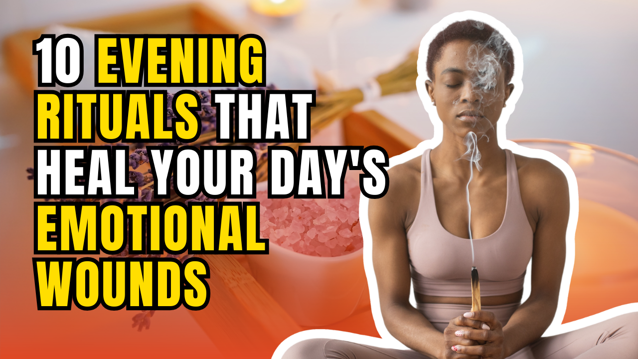 10 Evening Rituals That Heal Your Day's Emotional Wounds