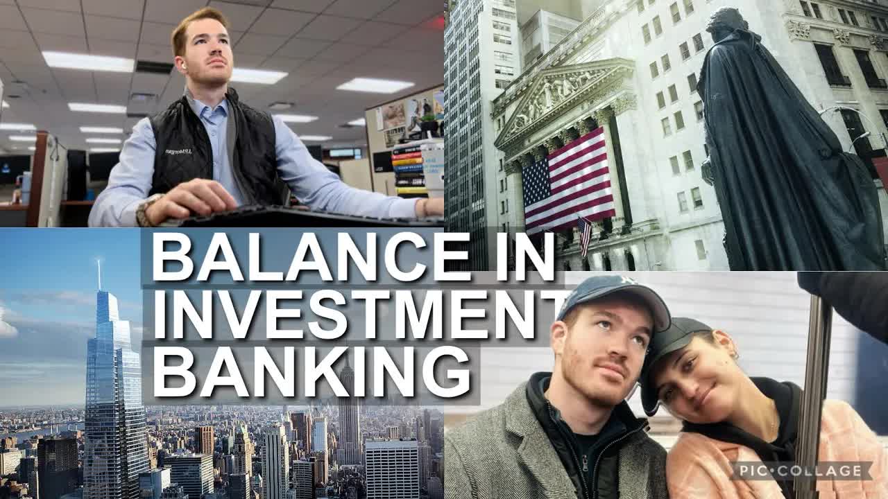 balancing work and life in investment banking | week in the life vlog