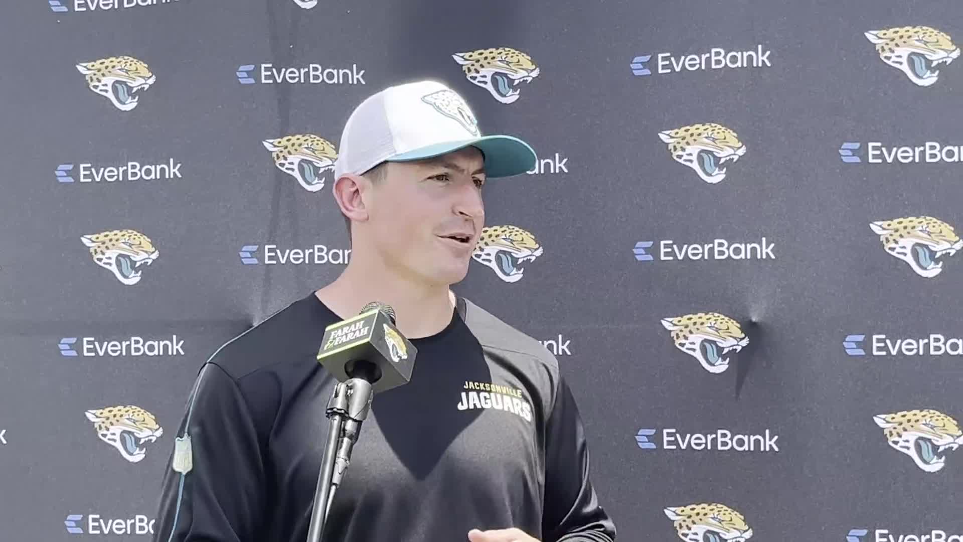 Jacksonville Jaguars OC Grant Udinski on Dyami Brown