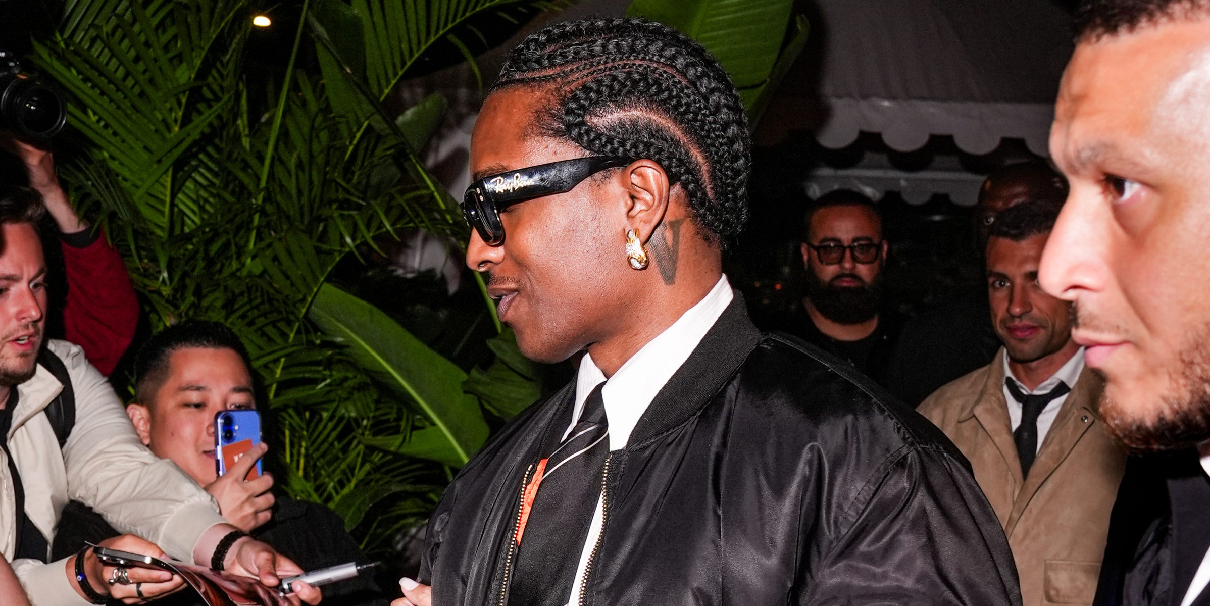 A$AP Rocky Just Tore Up Black Tie