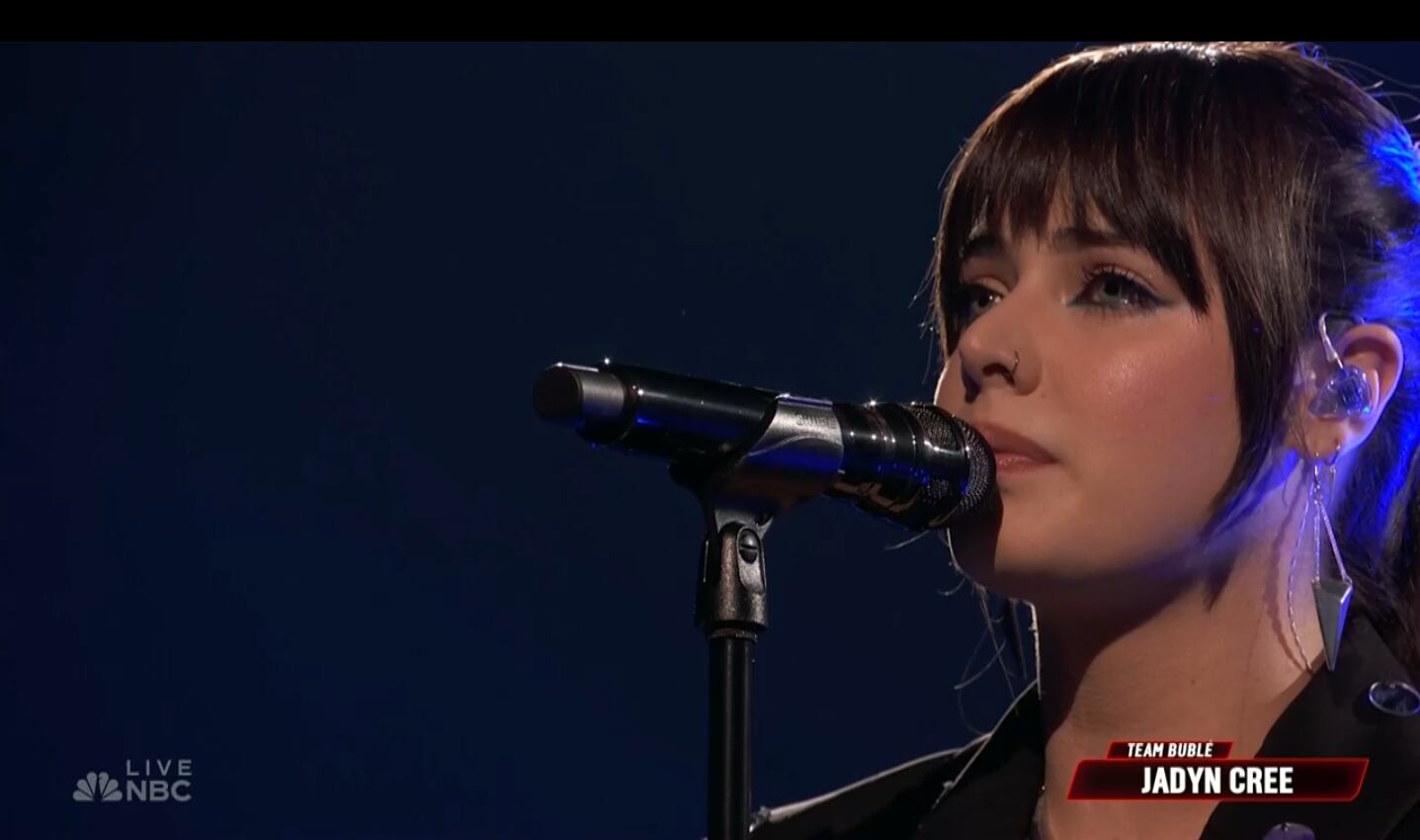 Lincoln’s Jadyn Cree faces off in the Season Finale on NBC’s ‘The Voice’