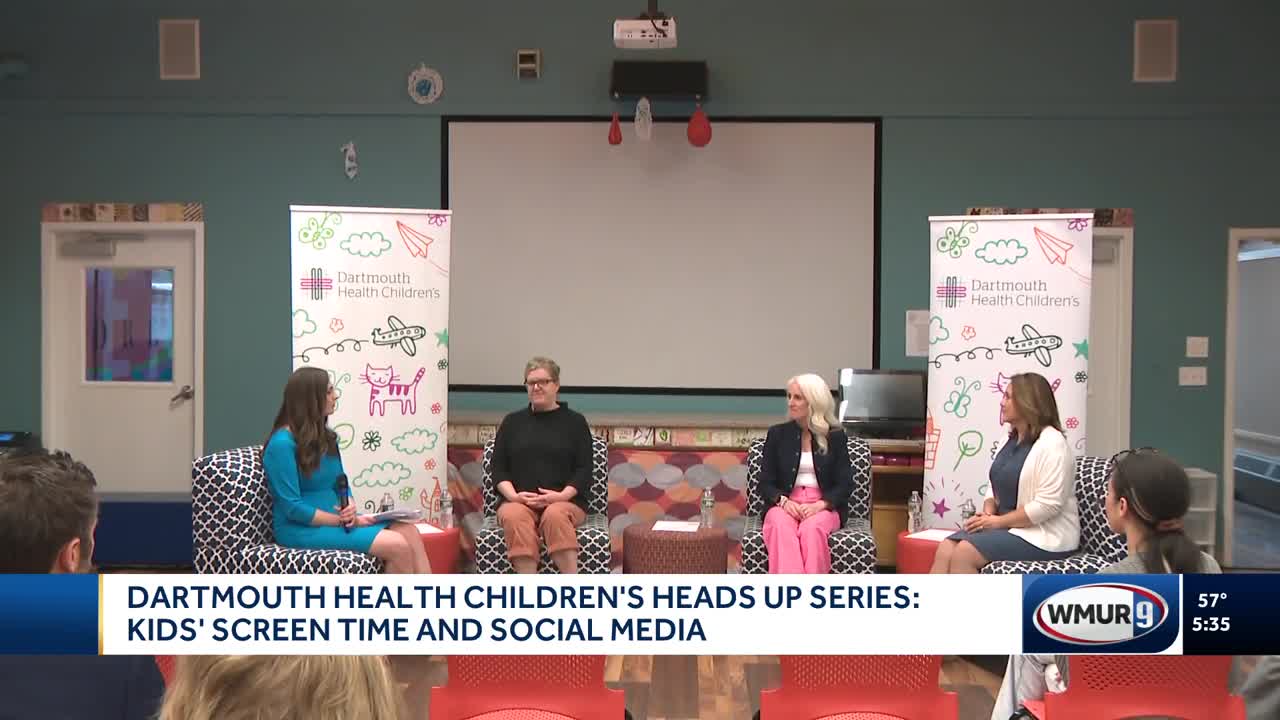Experts discuss children's screen time, social media