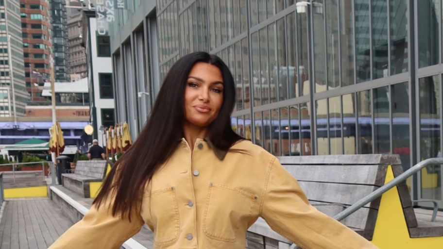 Molly Qerim rocks stylish fit in first gig since ESPN departure