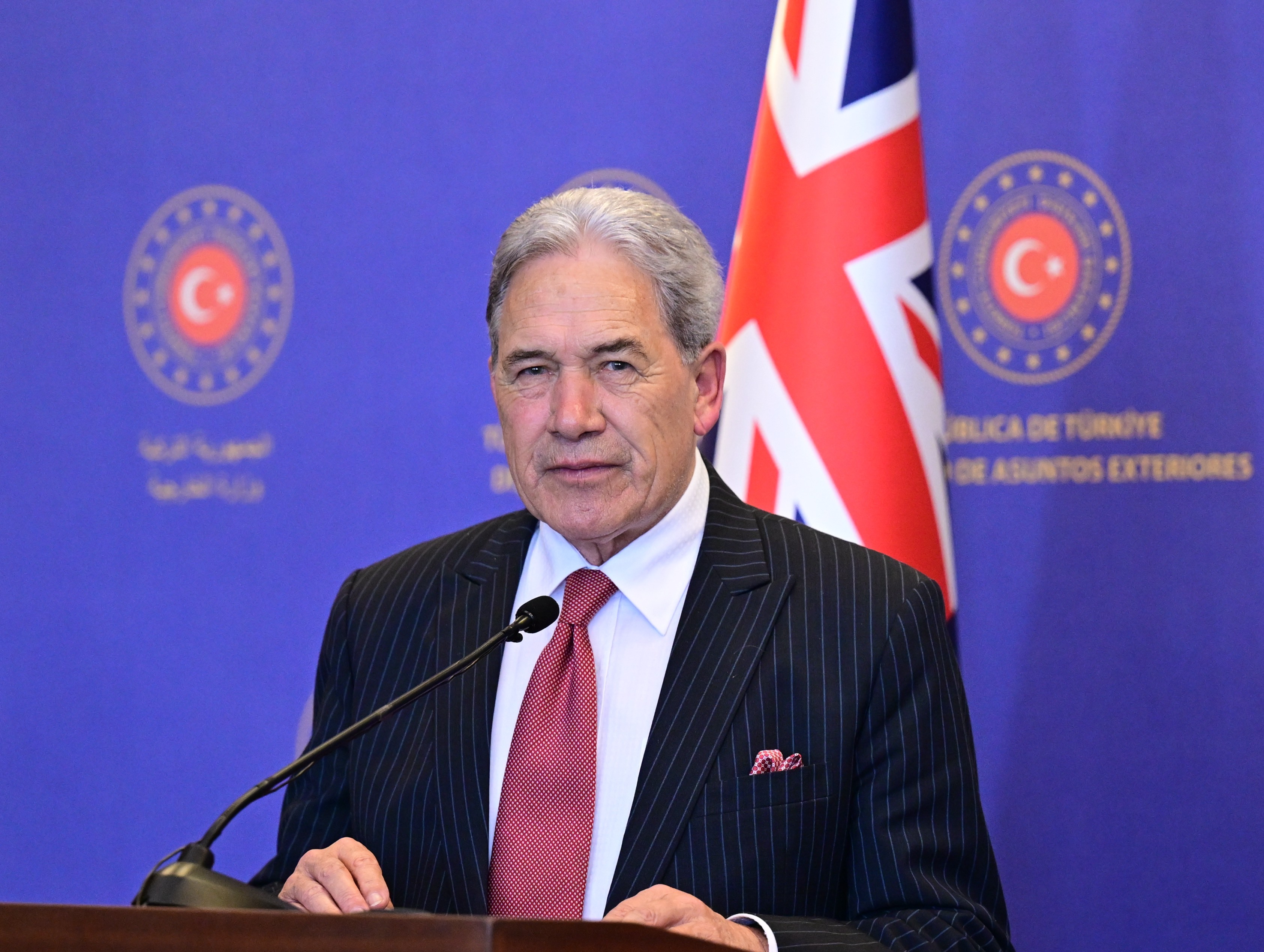 Winston Peters joins allies in demanding Israel allow aid into Gaza