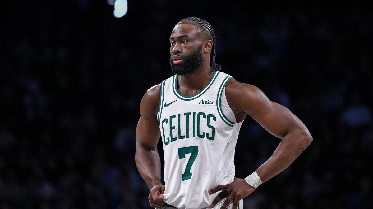 Celtics’ Jaylen Brown receives eye-opening ‘Batman’ take from Gilbert ...