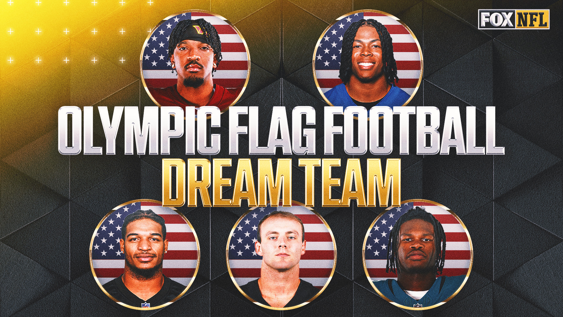 What might an NFL flag football Dream Team look like in 2028 Olympics?