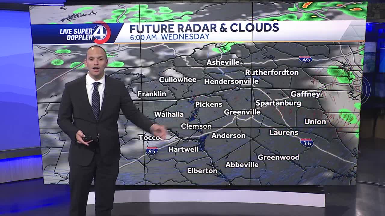 Overnight Storms Timing