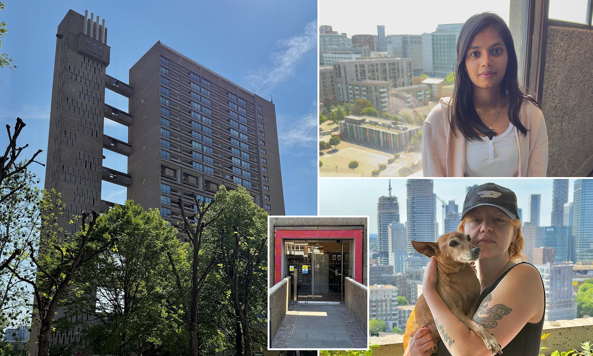 Residents left 'trapped' in iconic London tower block after the lifts ...
